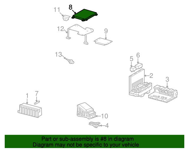 2002-2005 Mercedes-Benz Automatic Transmission Control Module 034-545 ...