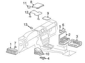 2002-2005 Mercedes-Benz Automatic Transmission Control Module 034-545 ...