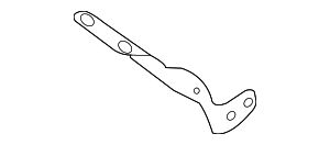 2010-2011 Mercedes-Benz Catalytic Converter Bracket 204-492-34-41 | MB ...