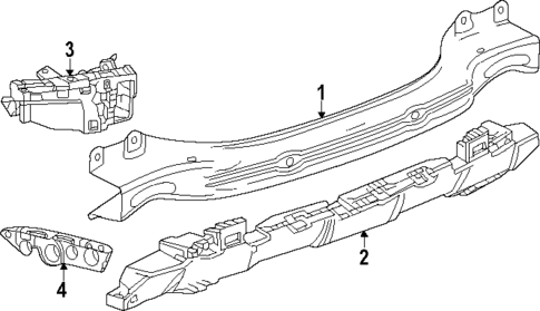 Bumper & Components - Rear for 2024 Chevrolet Trax | GM Parts Center