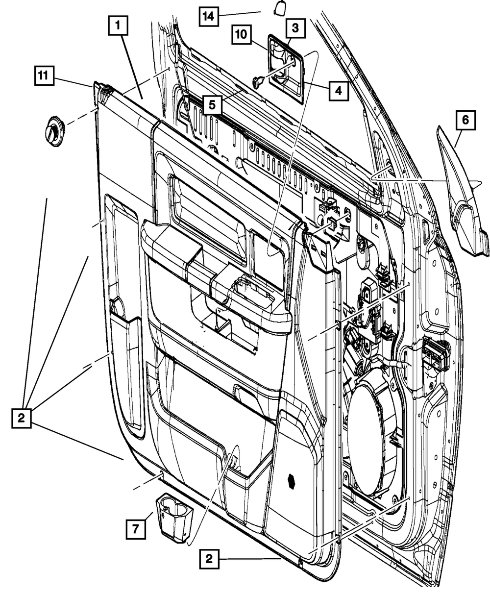 2013-2025 Ram Mirror Flag Cover, Right 1HA42TX7AA | Mopar eStore