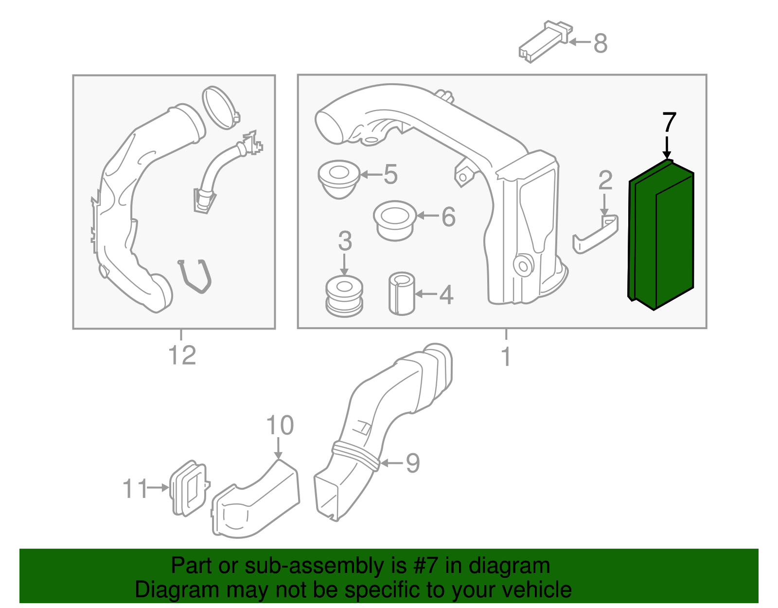 13718518111 - 2014-2018 BMW Filter Element (13-71-8-518-111) | Parts ...