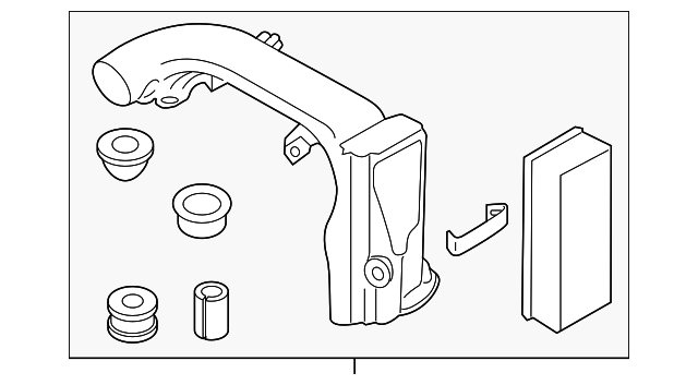 Genuine BMW 13-71-8-573-761 | Air Cleaner Assembly | FREE Shipping on ...