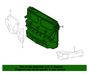 51748056233 - 2015-2019 BMW Radiator Support (51-74-8-056-233) | BMW of ...