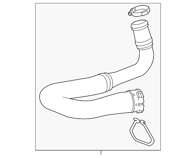 2015-2021 GM Intercooler Inlet Air Hose 94516223 GM | GMPartsDirect.com