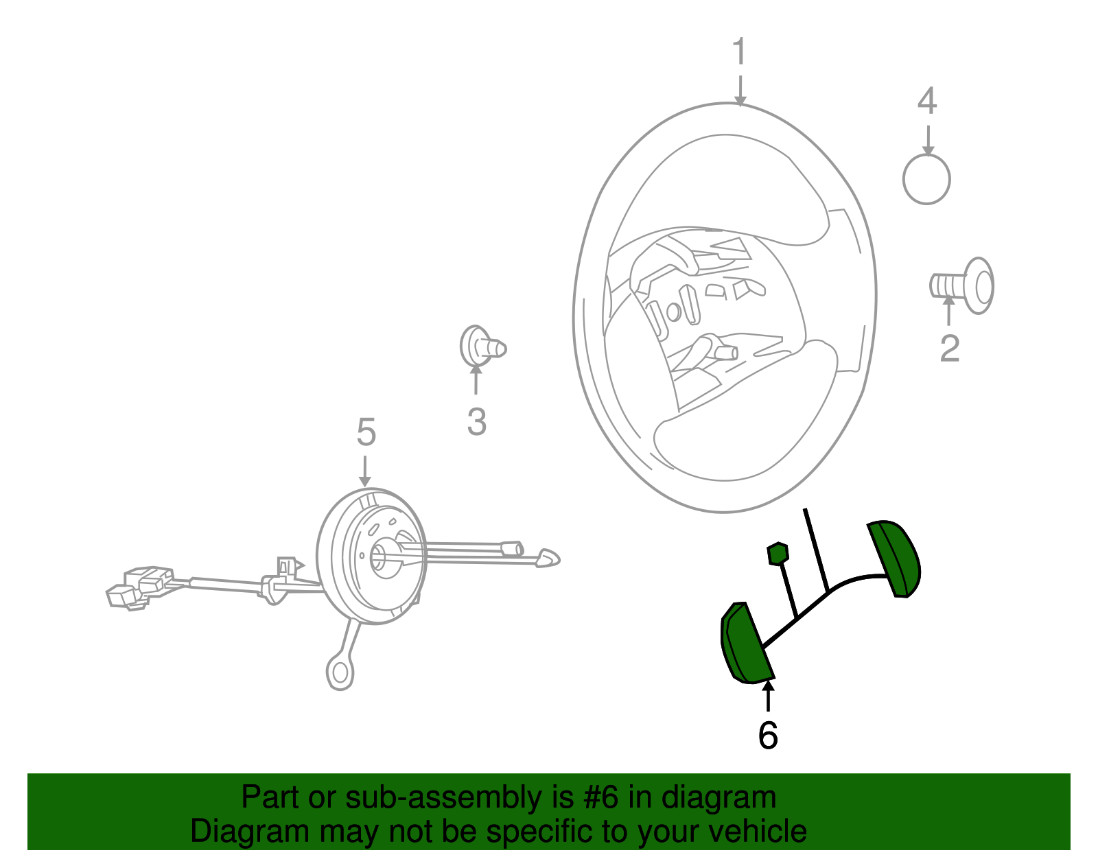 2010-2019 Ford Motorcraft™ Cruise Control Switch SW-6748 | OEM Parts Online
