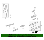 2019-2021 GMC Terrain Rearview Driver Information Camera 85116103 GM ...