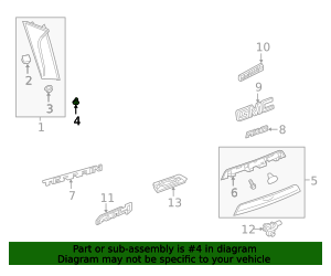 2018-2023 GM Multi-Purpose Bolt 11548912 GM | GMPartsDirect.com