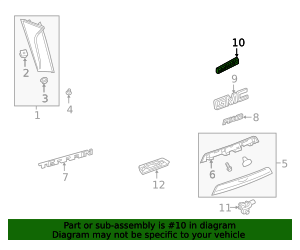 84227355 GM Nameplate | GM Parts Store