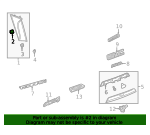 2017-2024 GM Spoiler Nut 11546865 GM | GMPartsDirect.com