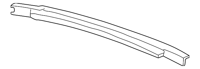 2000-2011 GM Front End Upper Tie Bar 25706782 | Auto Parts Express