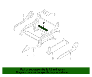 2004-2015 Nissan Seat Adjust Assembly Front Cover 87075-8S800 ...