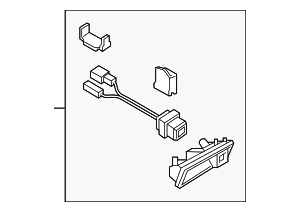 2018-2024 Audi Trunk Lid Release Switch 8W8-827-566-A | Audi USA Parts