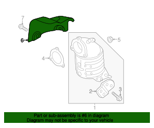 2013-2014 Hyundai Genesis Coupe Heat Shield 28526-2C600 | OEM Parts Online