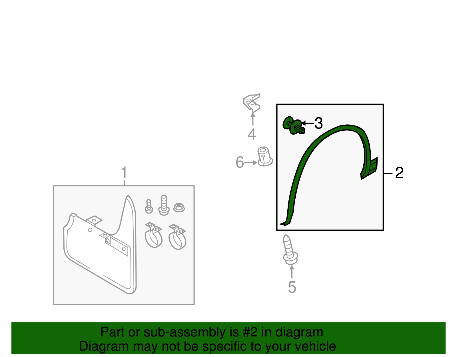 2011-2017 Volkswagen Touareg Wheel Opening Molding 7P6-853-717-F-GRU | OEM Parts Online