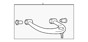 2003-2021 Toyota Suspension Control Arm (Right, Front, Upper) 48610 ...