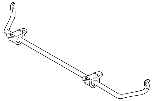 Genuine BMW 31-35-2-284-460 | F10 M5 Front Stabilizer Bar | FREE ...