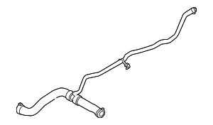 2012-2014 Ford Edge Hose - Radiator DT4Z-8260-A | OEM Parts Online