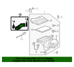 2007-2010 GM Duct Asm-A/Cl Otlt 25798986 | GM Parts Center