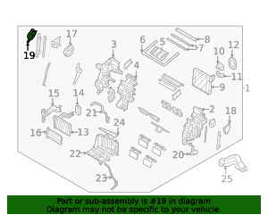 2020-2024 Hyundai Temp Door Actuator 97161-L1000 | Hyundai Wholesale Direct