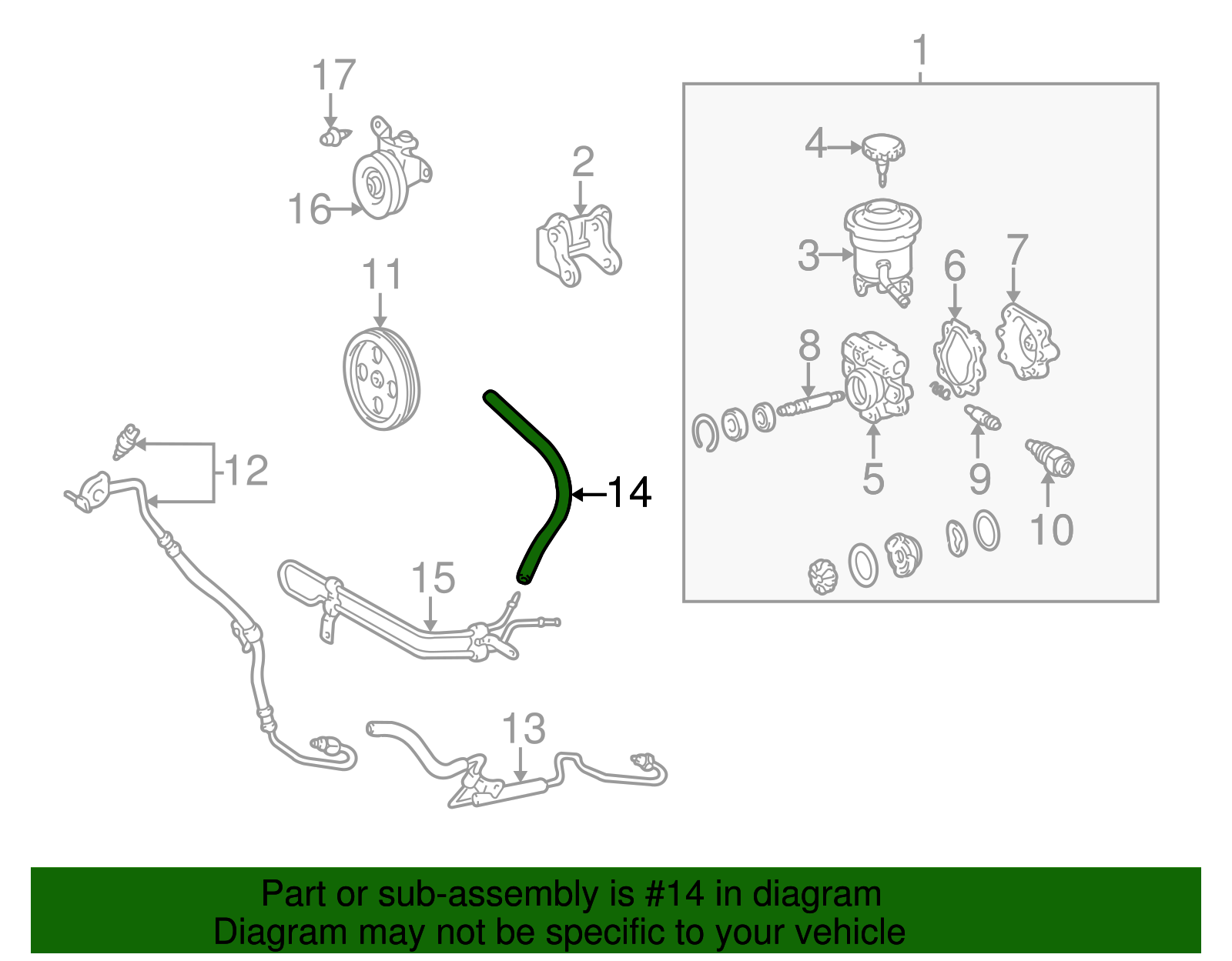 1995-2004 Toyota Tacoma 1995-2004 Toyota Tacoma - Power Steering Return ...