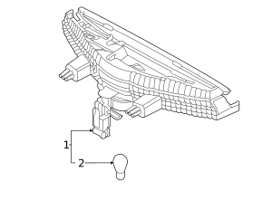 92700-AA000 - Center High Mount Stop Light 2021-2024 Hyundai ...