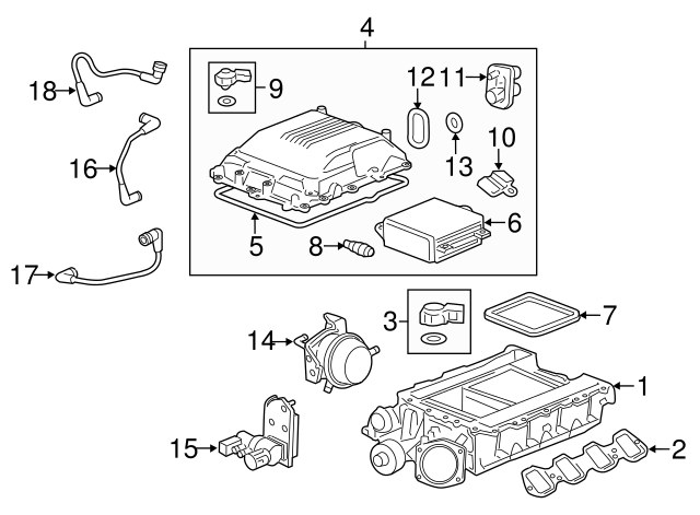 2009-2015 Cadillac CTS Cover Assembly 12631035 | TascaParts.com