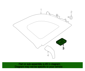 1999-2023 Land Rover Quarter Glass Adhesive Kit LR078295 ...