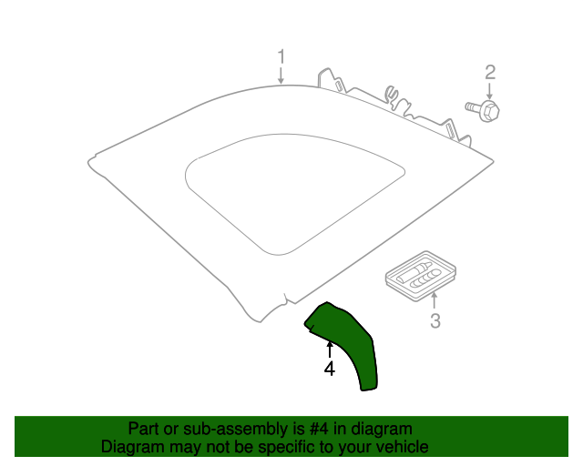 2018-2021 Land Rover Range Rover Velar Molding LR093219 | OEM Parts Online