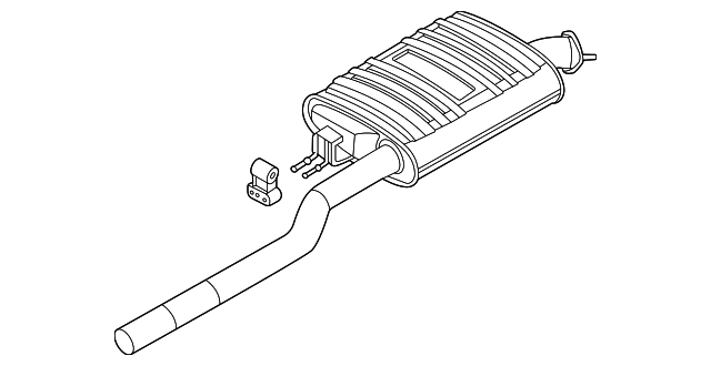 28650-R5860 - Exhaust Muffler 2024-2025 Kia Sorento | Kia.Parts Store