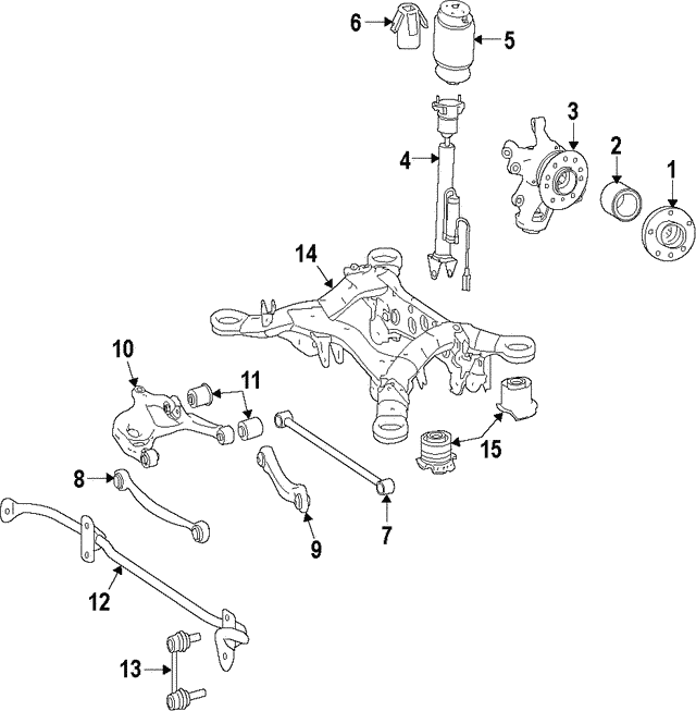 Mercedes-Benz GLE 43 AMG® Shock Absorber 292-320-16-00 | MB OEM Parts