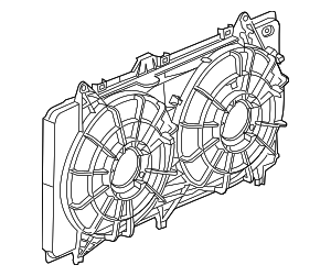 2012-2015 Chevrolet Camaro Engine Cooling Fan Shroud 22762592 | GMPartsNow