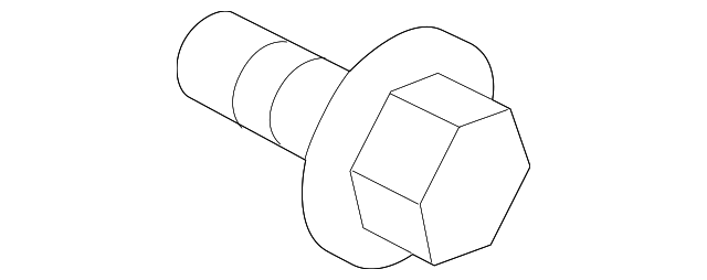 2009-2019 GM M6x1x18 Multi-Purpose Bolt 11570323 GM | GMPartsDirect.com