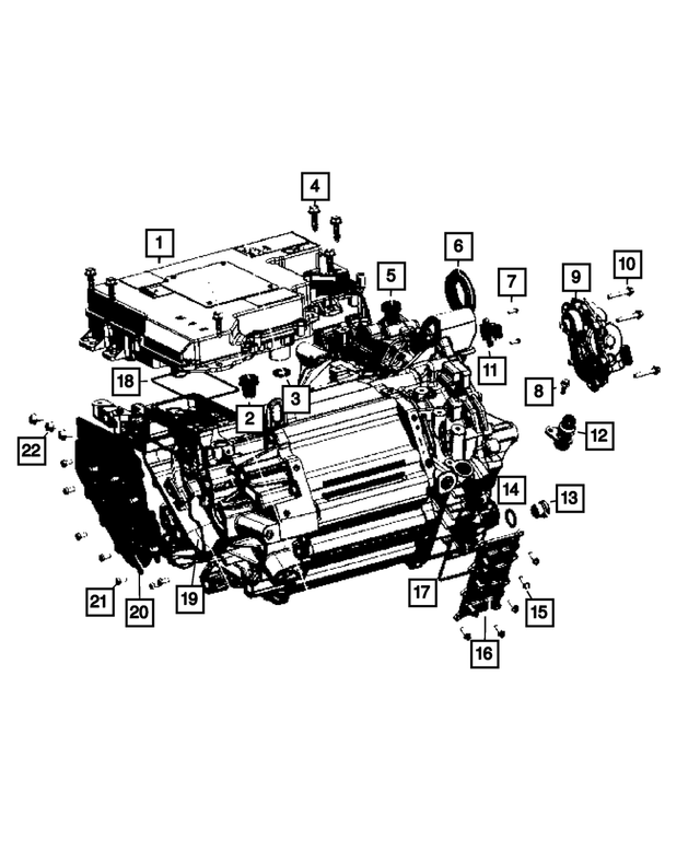 2024 Ram ProMaster EV Resolver Cover Gasket 68625044AA | Canada Mopar ...