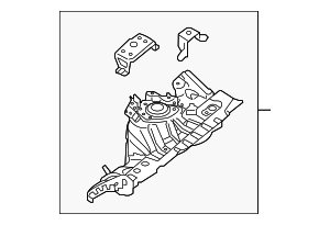 Toyota 2016-2020 Toyota Apron Assembly 53702-WB001 | Toyota Parts