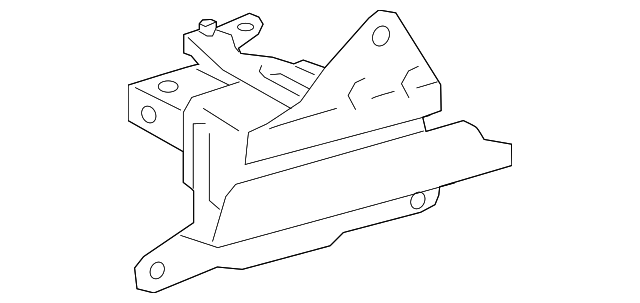 12372-24021 - Mount - 2019-2022 Toyota Corolla | OEM Genuine Toyota Parts