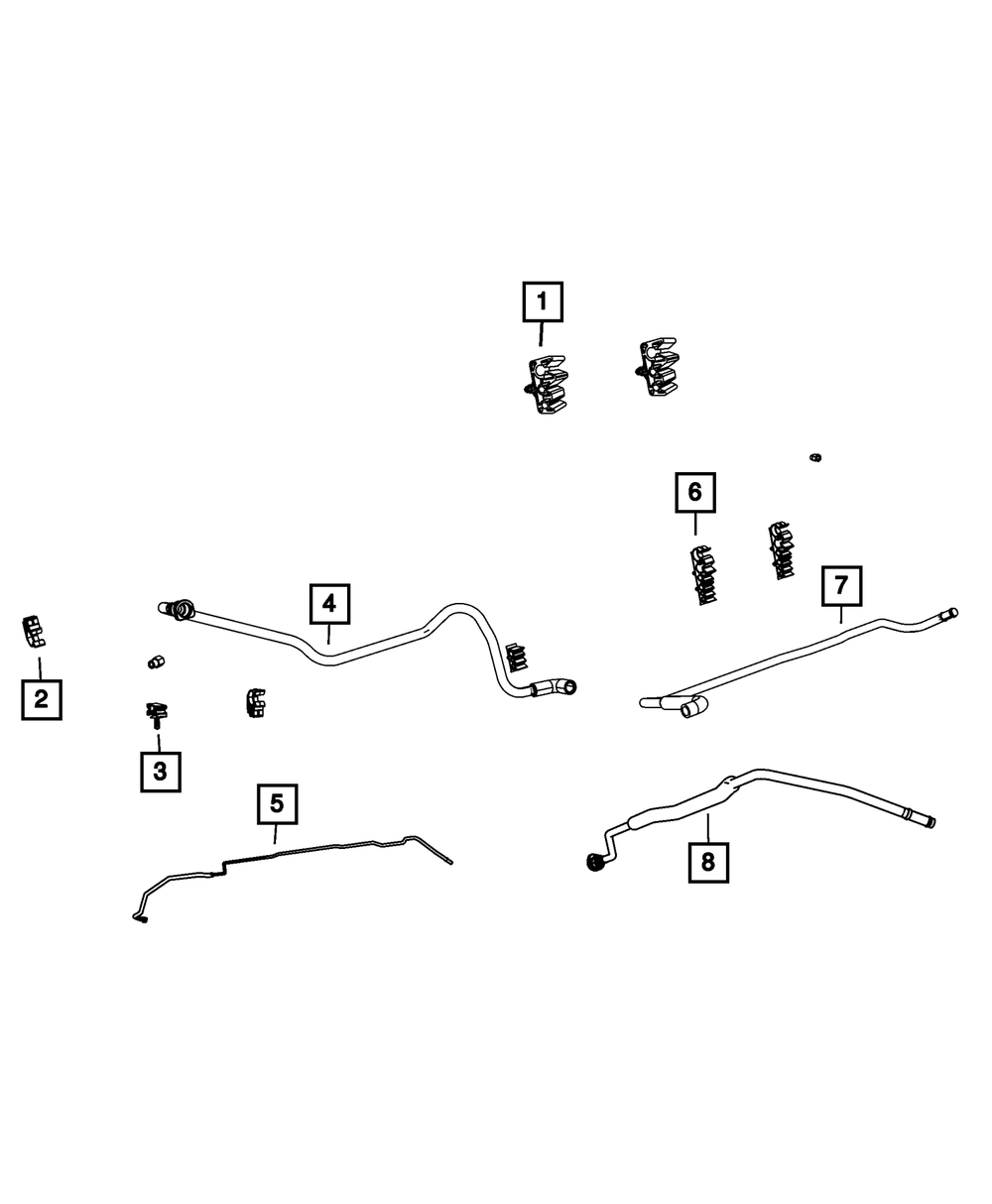 55398653ac - High-Quality Fuel Supply Tube for 2009-2012 Mopar ...