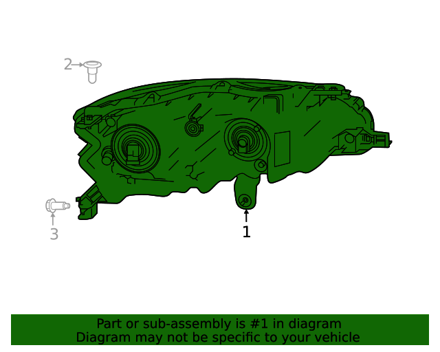 26010-6CA5B - Headlamp Assembly 2019-2022 Nissan Altima | Nissan Parts ...