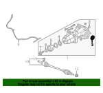 Genuine OEM Ford Part - Axle Seal CV6Z-4B416-D | Genuine OEM Ford Parts ...