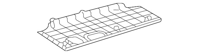 2021-2024 Toyota Sienna Under Cover 55607-08020 | Toyota Parts Center