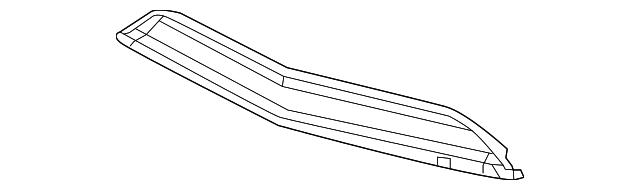 2014-2016 Cadillac CTS Front Lower Bumper Fascia Energy Absorber ...