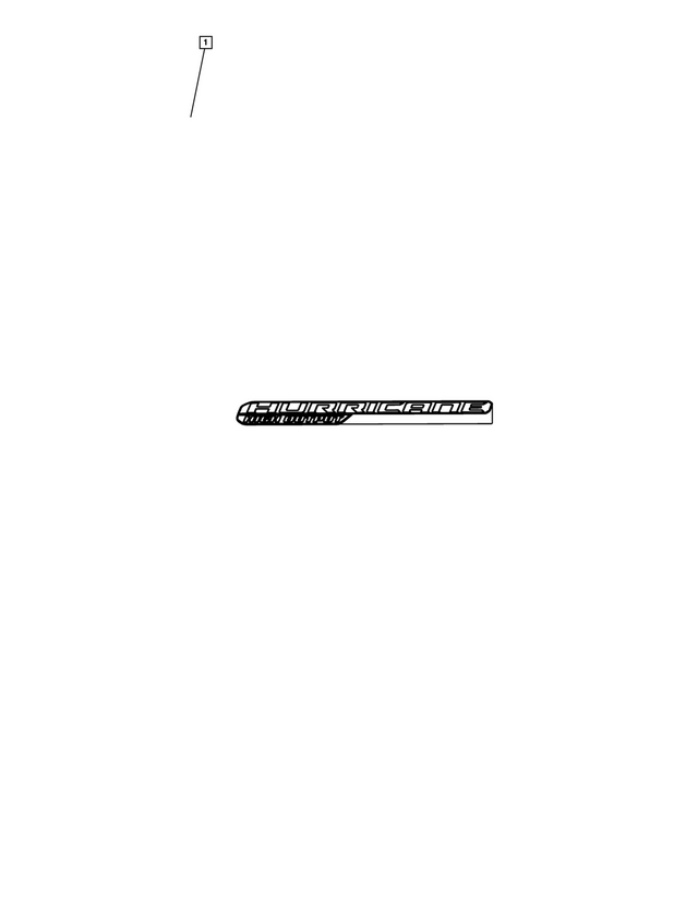 2025 Ram 1500 Hood Nameplate, Right 68654433AA | TascaParts.com