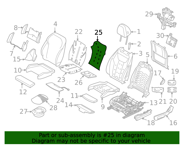 Genuine BMW 52-10-7-430-095 | Upper Support | FREE Shipping on Most ...