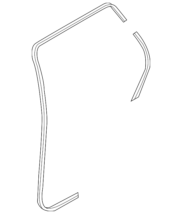 51767317851 - 2015-2019 BMW X6 Door Weather-Strip (51-76-7-317-851 ...