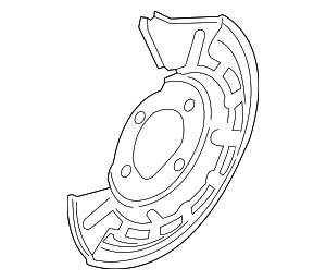 2019-2020 Mazda Dust Shield - Driver's Side (LH) BDTS-26-271 ...
