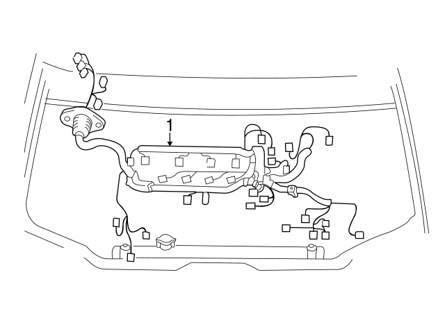2004-2006 Toyota Highlander Engine Harness 82121-48280 | OEM Parts Online