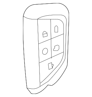 2020-2021 Cadillac Remote Control Door Lock and Theft Deterrent ...