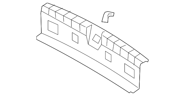 51477351650 - 2012-2018 BMW Rear Body Trim (51-47-7-351-650) | BMW of ...