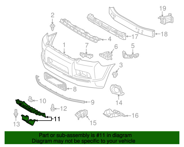 52101-35690 - Lower Cover - 2010-2013 Toyota 4Runner | Nucar Toyota of ...