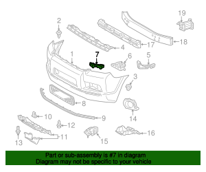 52133-35040 - Retaining Bracket - 2010-2013 Toyota 4Runner | OEM ...